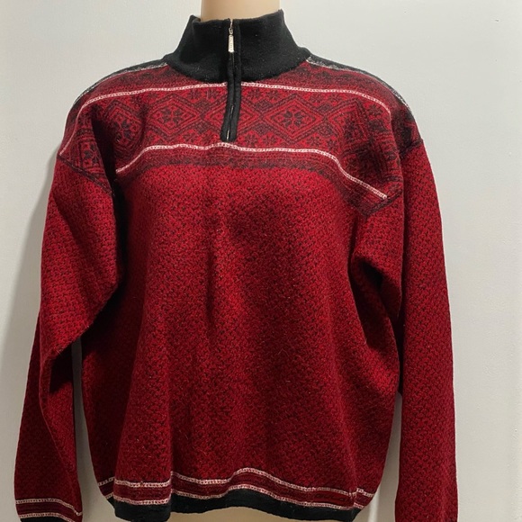 Vintage | Sweaters | Vintage Bula Christmas Ski Nordic Fair Isle Wool 4 ...